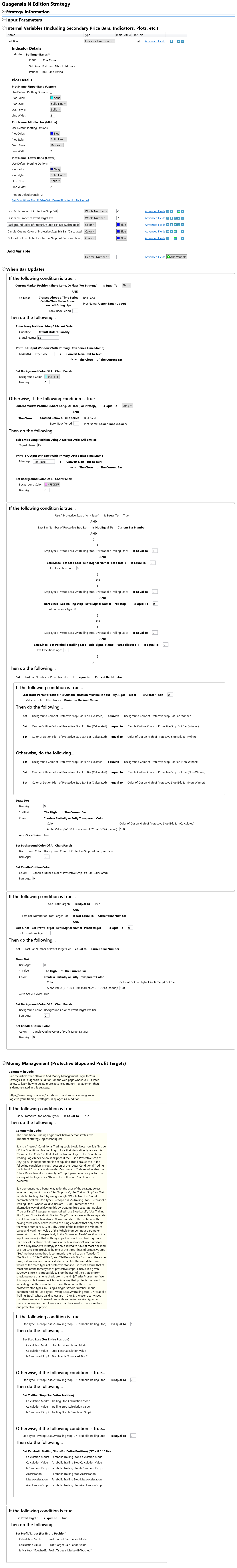 Using a Custom Function to Draw on Bars with Winning vs. Losing Exits Due to Money Management ...