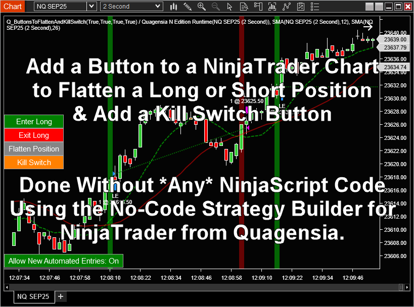 Add a Button to a NinjaTrader Chart to Flatten a Long or Short Position ...